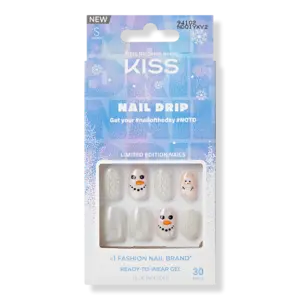 Kiss Like This Nail Drip Holiday Press-on Nails With Glue