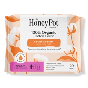 THE HONEY POT COMPANY Non-herbal Regular Pads With Wings - One-color