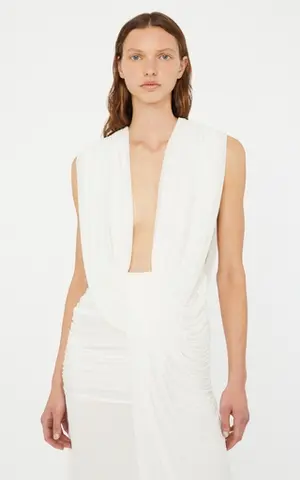 Christopher Esber Ripple Draped Gown