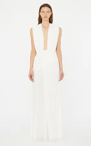 Christopher Esber Ripple Draped Gown