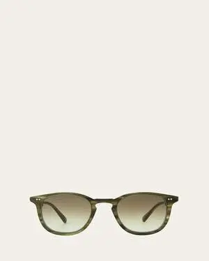 MR. LEIGHT Coopers S Semisquare Sunglasses - Kelp