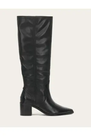 Chunky Heel Tall Boots