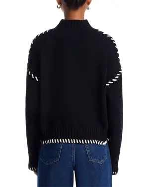 EN SAISON Merrill Whip Stitch Sweater