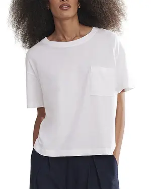 Jenni Kayne Vintage Pocket Tee - White