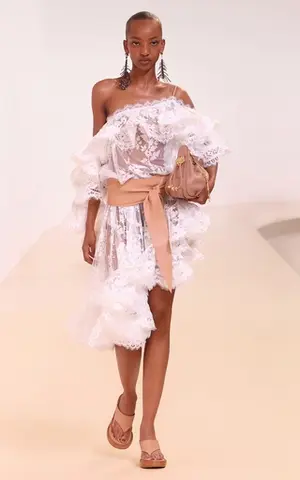 Zimmermann Dawning Lace Mini Dress
