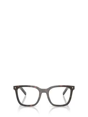 Prada Square Eyeglasses Root Tortoise