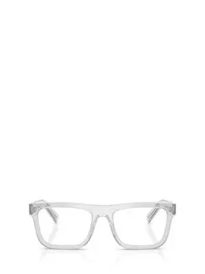 Prada Square Eyeglasses Crystal Grey