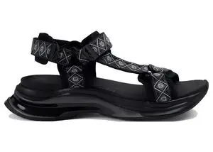 Gucci Run Sandal - Black