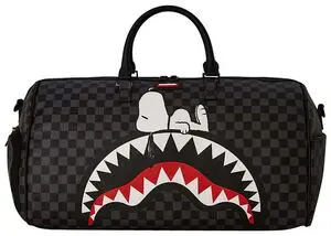 SPRAYGROUND Snoopy Chillin Large Duffle - Black