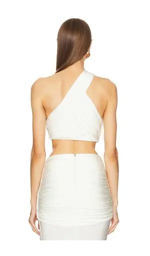 MICHAEL COSTELLO X Revolve Magnolia Top - Ivory