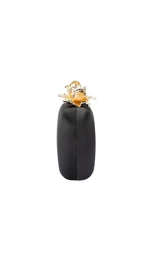 OLGA BERG Adele Orchid Lock Clutch