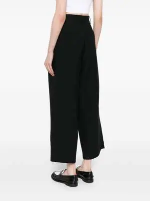 EDWARD ACHOUR PARIS Straight-leg Wool-silk Blend Trousers
