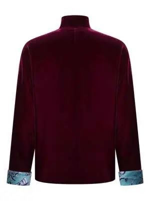 Shanghai Tang Winding Stream Party Velvet Jacket
