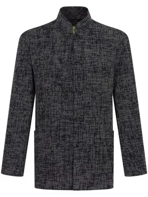 Shanghai Tang Textured Tang Suit Jacket
