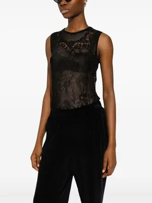 Dolce & Gabbana Lace Knit Top
