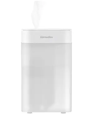 HOMEDICS 1.1-gallon Ultrasonic Humidifier - White