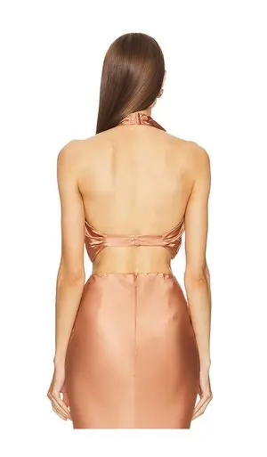 MICHAEL COSTELLO X Perla Metallic Top