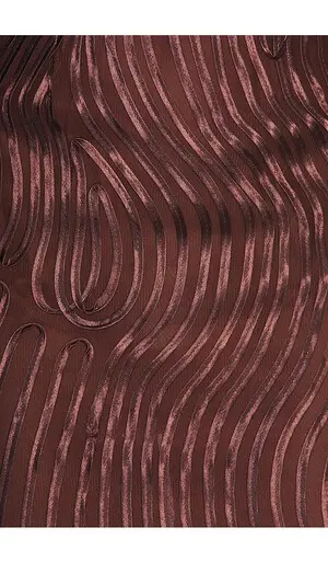 MICHAEL COSTELLO Opal Midi Dress - Chocolate Brown