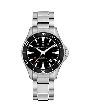 Hamilton Khaki Scuba Watch - Black/silver