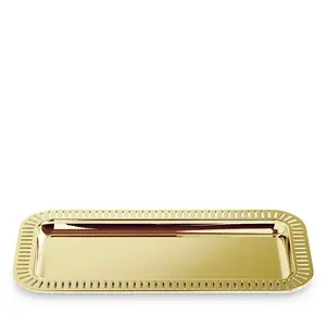 ANNA NEW YORK Striations Serving Tray - Gold