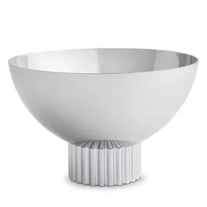 ANNA NEW YORK Striations Nut Bowl - Silver