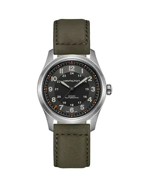 Hamilton Khaki Field 38mm Watch - Black/brown