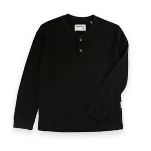 Sovereign Code Constant Knit Henley - Black