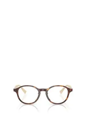 Brunello Cucinelli Brunello Cucinelli Oval Eyeglasses Havana Classic