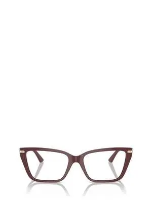 JIMMY CHOO Jimmy Choo Cat-Eye Eyeglasses JC3002B 5018 Red