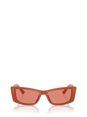 JIMMY CHOO Jimmy Choo Rectangular Sunglasses Paprika