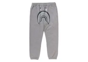 A BATHING APE Shark Sweatpants - Grey