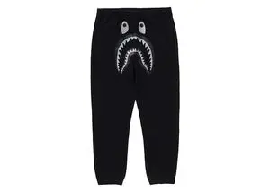 A BATHING APE Shark Sweatpants - Black