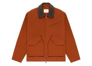 Aimé Leon Dore Canvas Flight Jacket - Orange