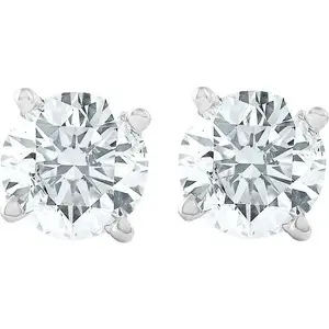 BLISS DIAMOND Bliss Diamond 1 Ct Tw Round Cut Lab Grown Diamond Stud Earrings