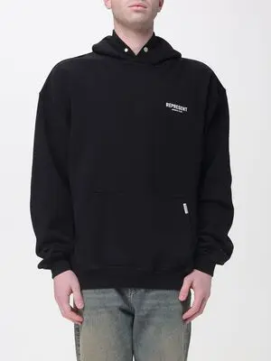 REPRESENT Oversized Hoodie - Black