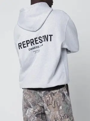 REPRESENT Oversized Hoodie - Grey