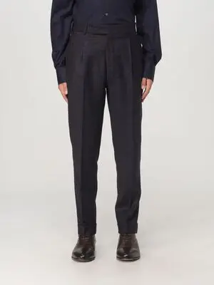 PT TORINO Tailored Plaid Trousers