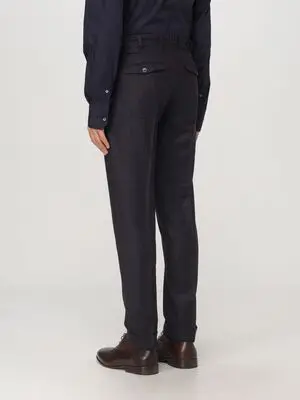 PT TORINO Tailored Plaid Trousers