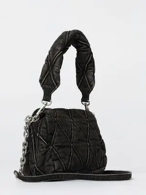 DIESEL Quilted Handbag With Chain Strap