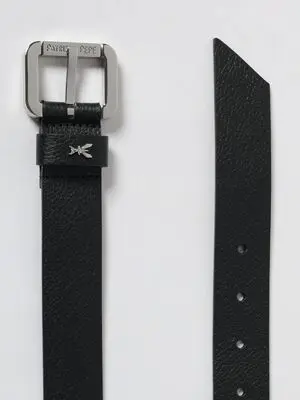Patrizia Pepe Grained Leather Belt