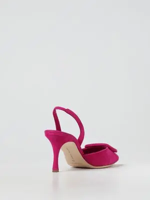 Manolo Blahnik High Heel Shoes - Plum