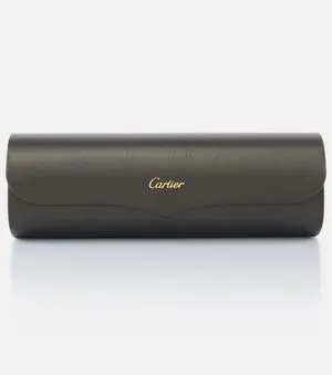 Cartier Panthere De Rectangular Sunglasses - Pink