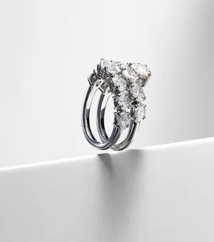 KAMYEN 18kt White Gold Diamond Ring
