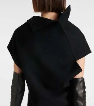 THE ROW Kamil Paneled Cashmere Gown