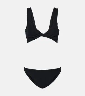 Hunza G Juno Twist-detail Bikini
