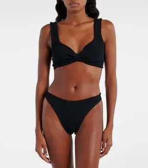 Hunza G Juno Twist-detail Bikini