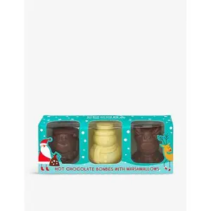 COCOBA Christmas Characters Milk Hot Chocolate Bombes 150g - One-color