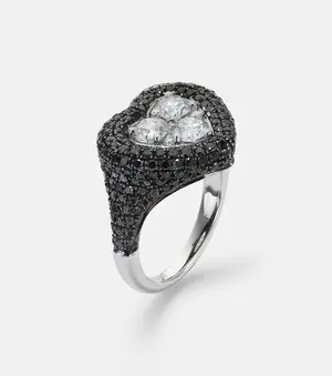 KAMYEN Manaal 18kt White Gold Diamond Ring