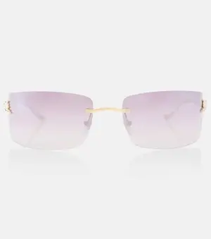 CARTIER Panthère De Sunglasses - Pink