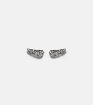 ANANYA Scatter 18kt White Gold Diamond Earrings - Silver
